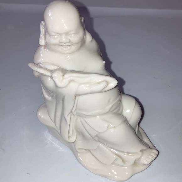 No brand | Accents | Chinese White Porcelain Ceramics Potbelly Buddha ...